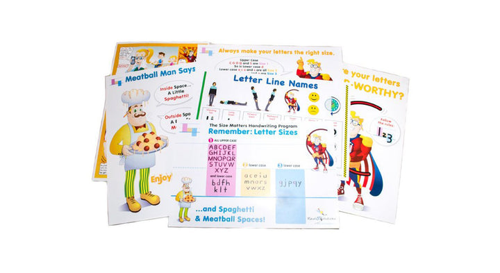 Handwriting Practice Workbooks | Real OT Solutions® | Size Matters ...